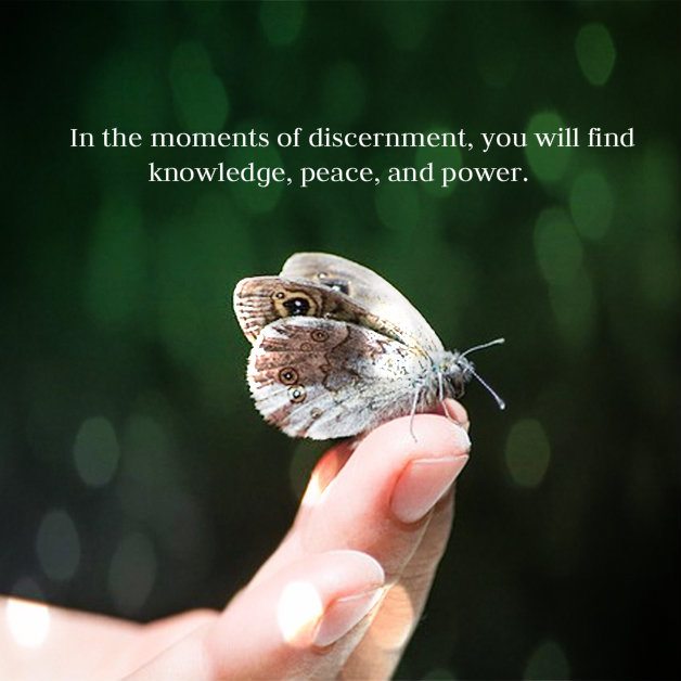 The Power of Discernment [Guest Post] - Deborah King
